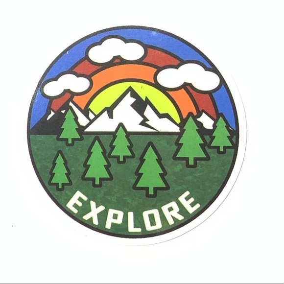 Accessories | Explore Vinyl Sticker | Poshmark